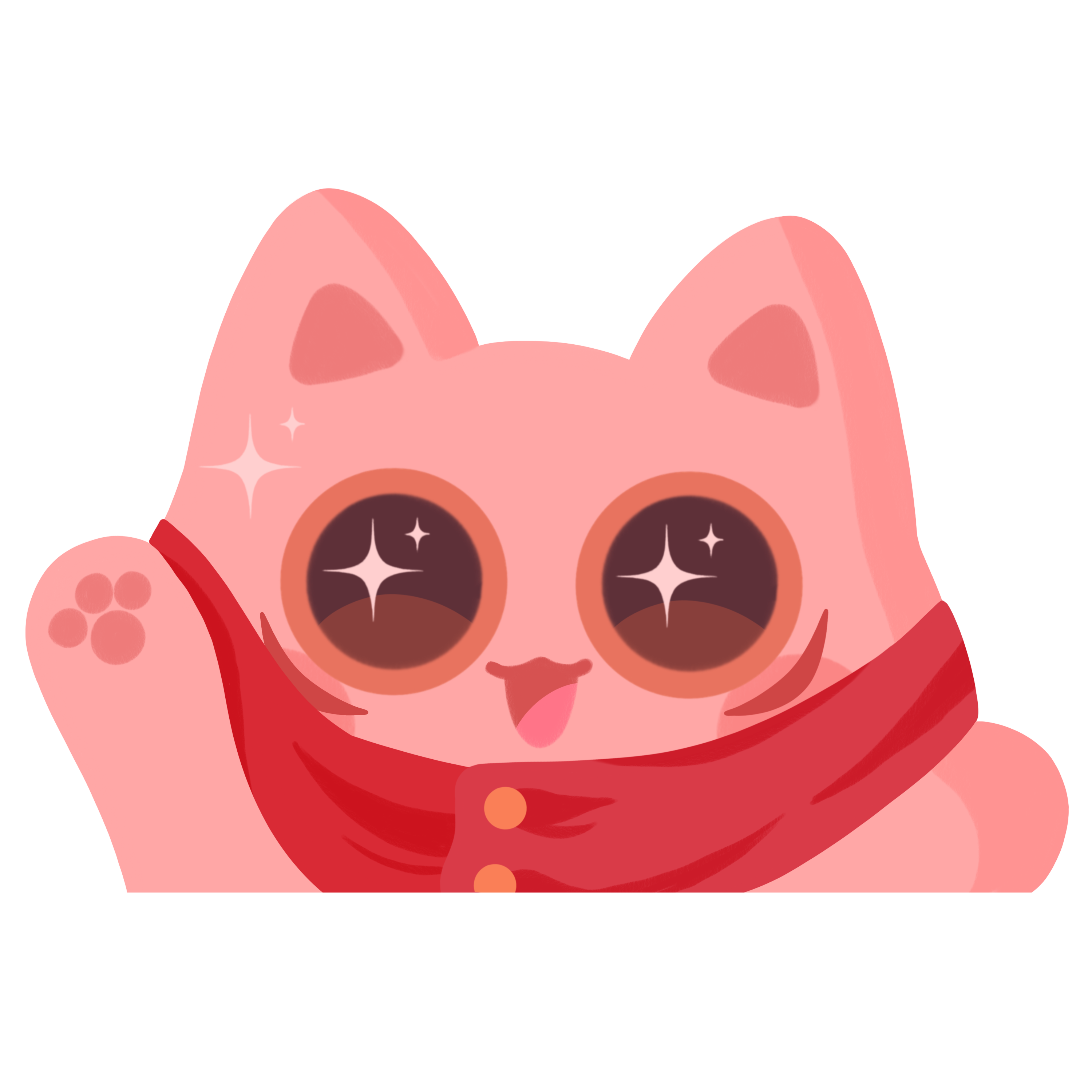 Yuji Cat Peeker – kuwueen