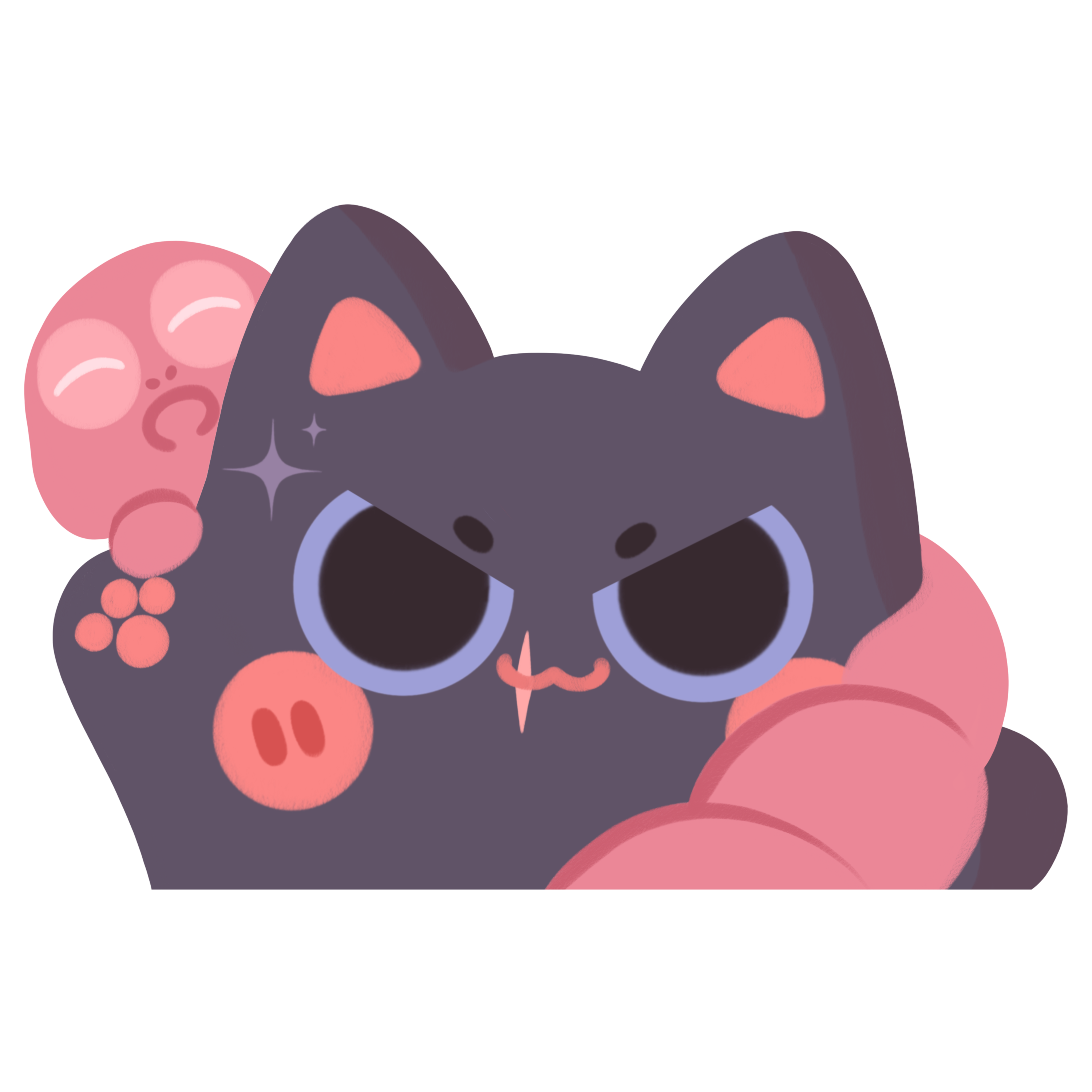 Toji Cat Peeker – kuwueen